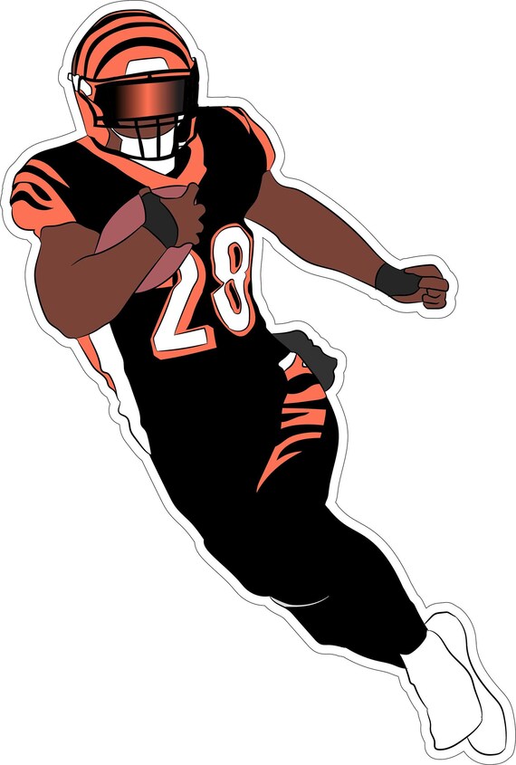 Joe Mixon mix Team Sticker | Etsy