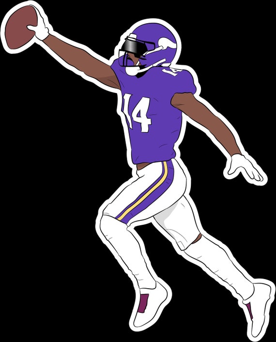 Stefon Diggs Minneapolis Miracle Sticker | Etsy