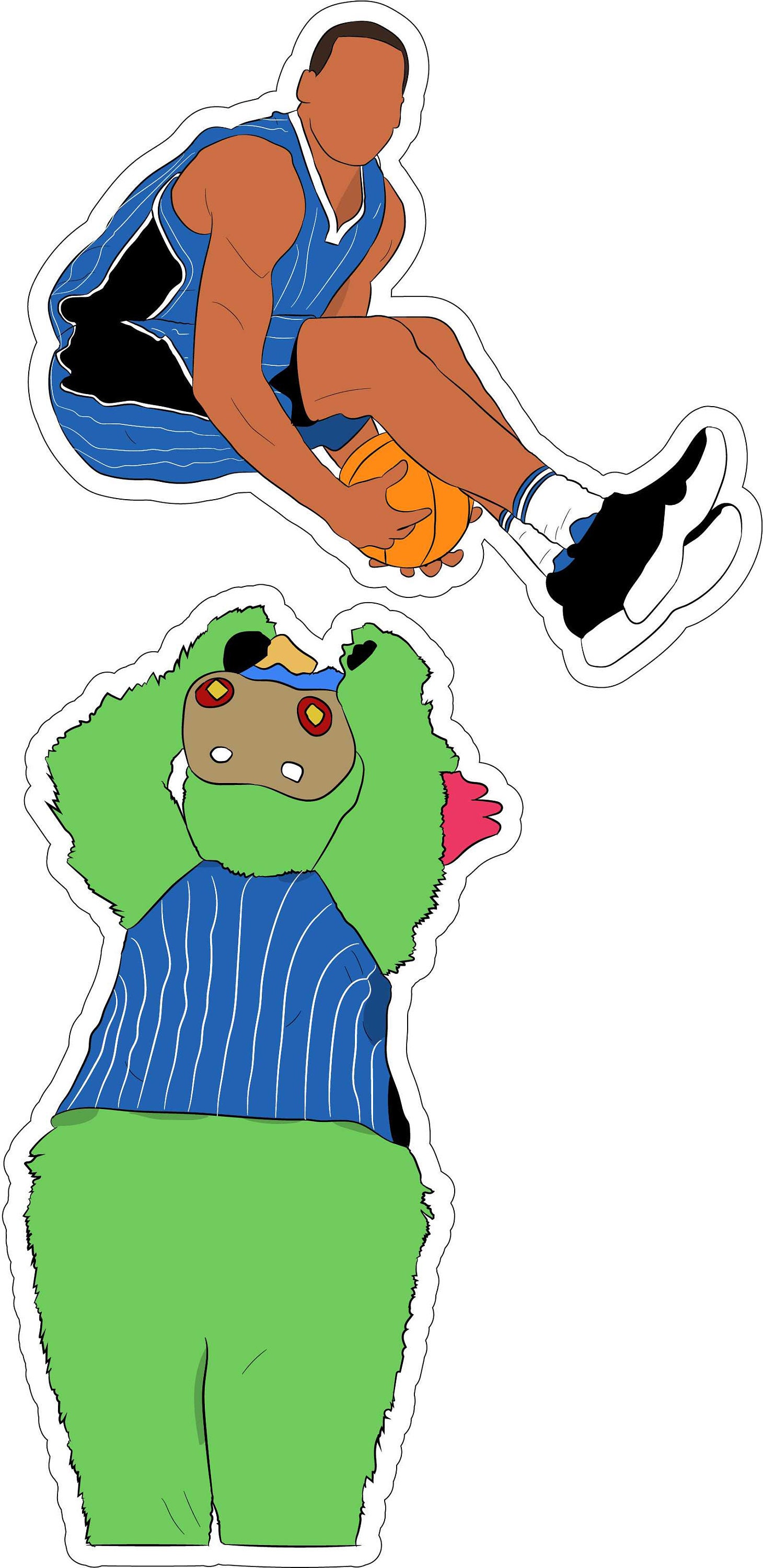 Aaron Gordon air Gordon Sticker - Etsy