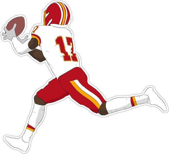 Terry Mclaurin scary Terry Sticker - Etsy