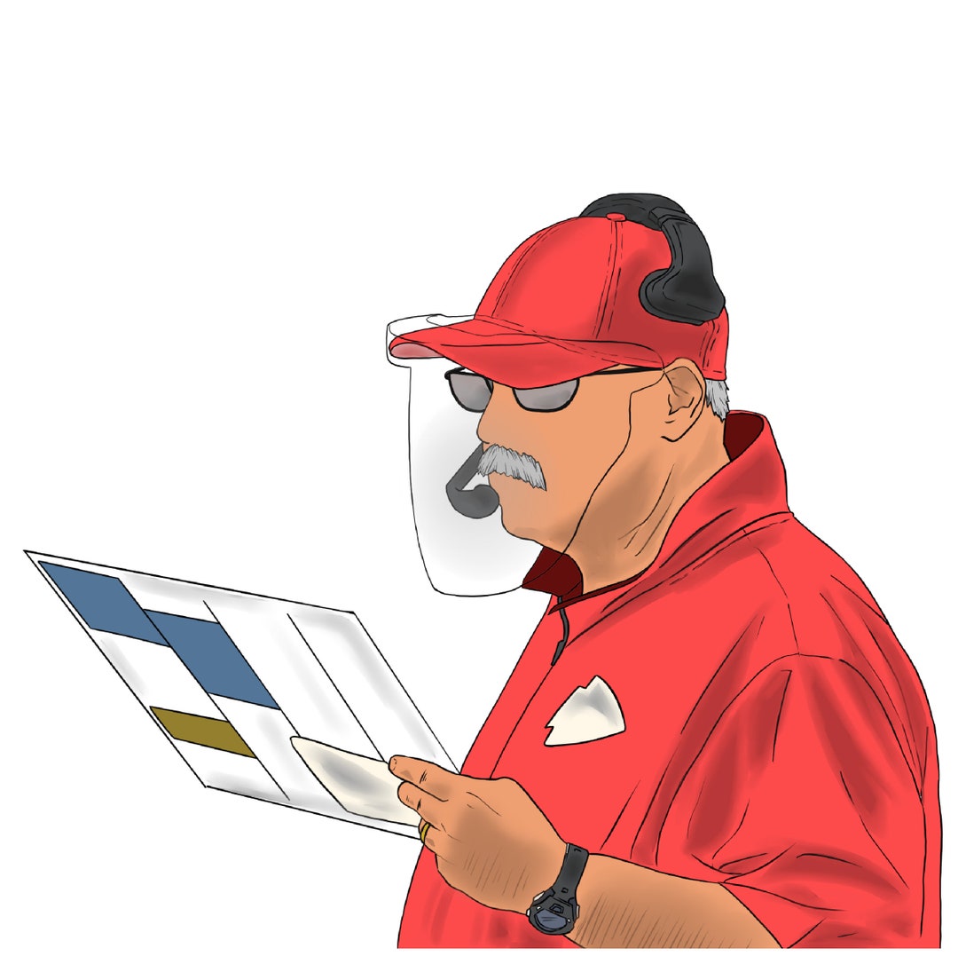 Andy Reid "big Red" Sticker - Etsy