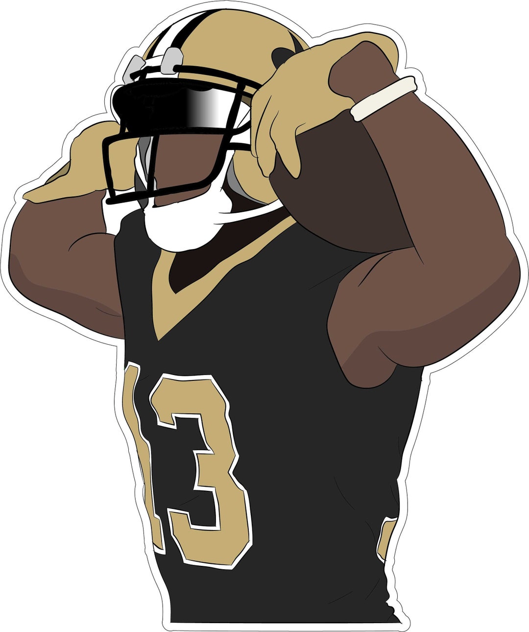 Michael Thomas "cantguardmike" Sticker - Etsy