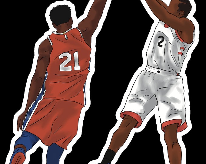 Kawhi Leonard "the Shot" Sticker - Etsy