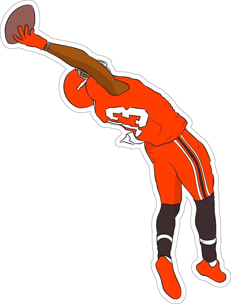 Odell Beckham Jr "obj" Sticker - Etsy
