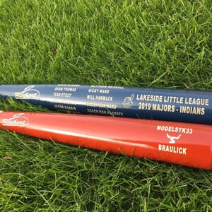 Full Size Baseball Bat Custom Engraved - Etsy