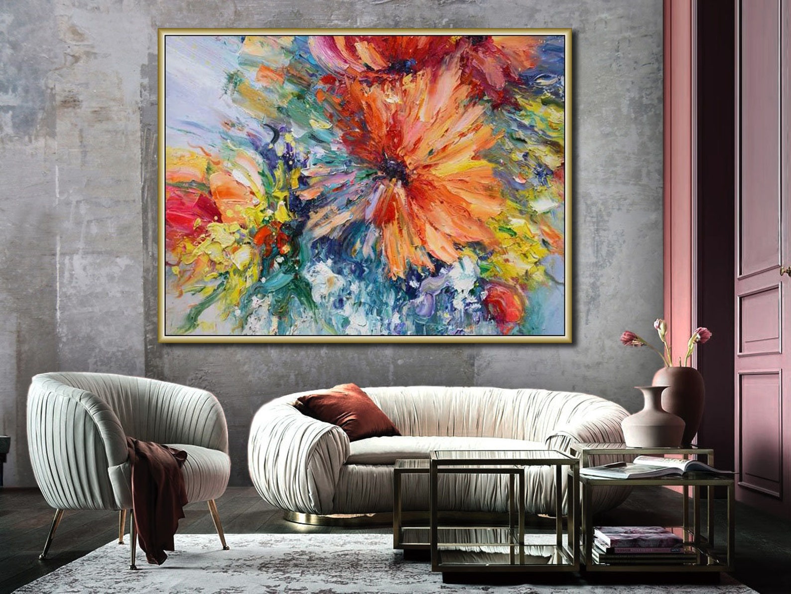 Extra Large Abstract Painting Original Large Abstract Art - Etsy