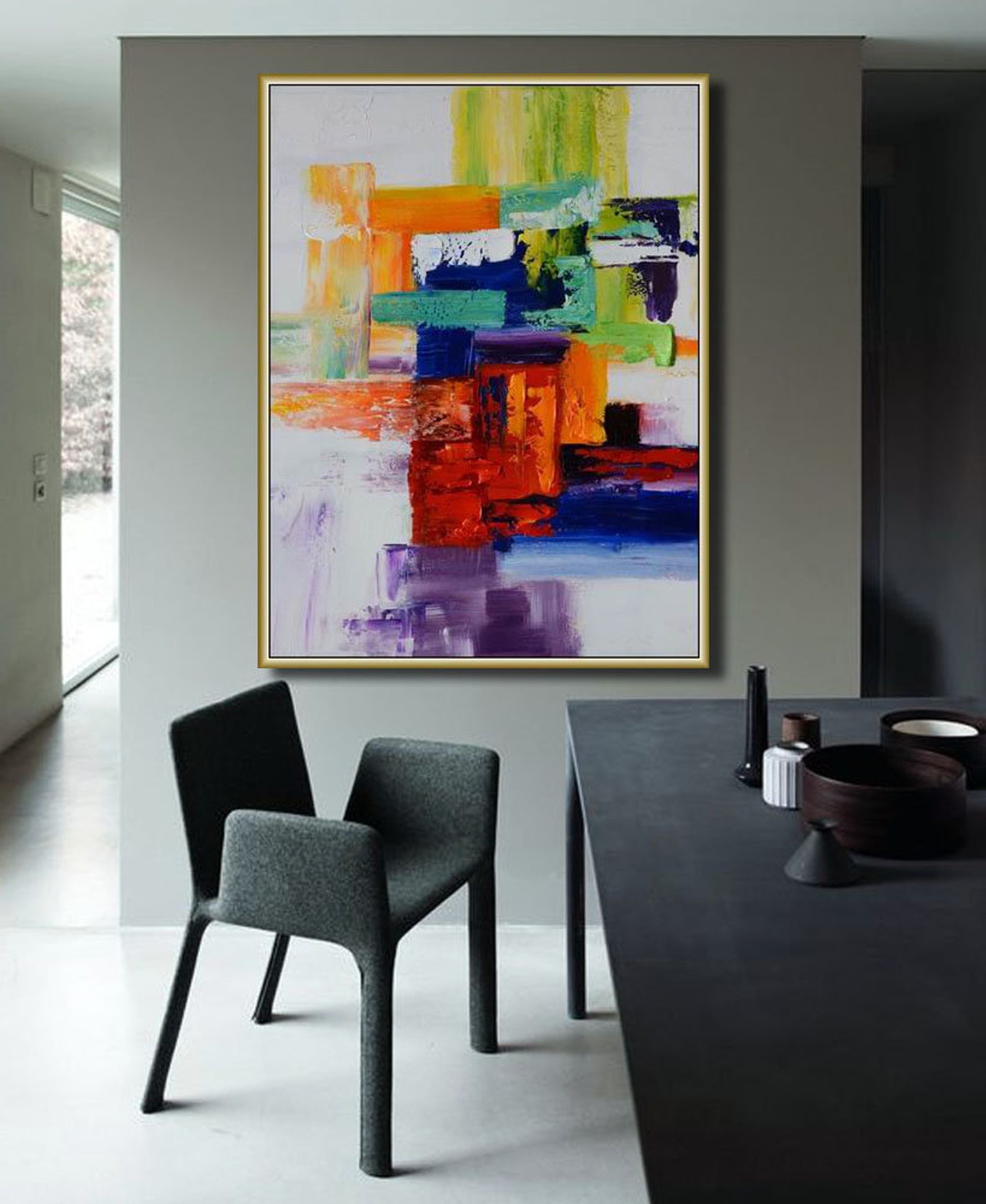 Large Abstract Art Original Extra Large Abstract Painting | Etsy