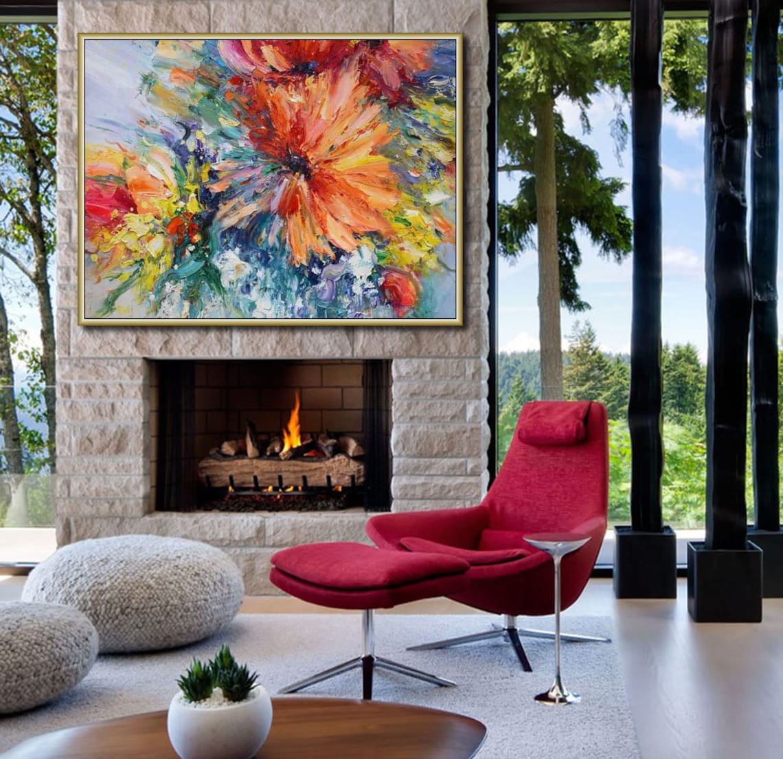 Extra Large Abstract Painting Original Large Abstract Art - Etsy