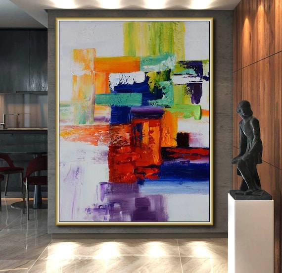 Large Abstract Art Original Extra Large Abstract Painting | Etsy