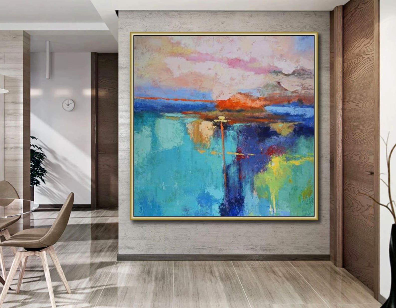 Original Extra Large Abstract Painting, Hand Painted Original Art ...