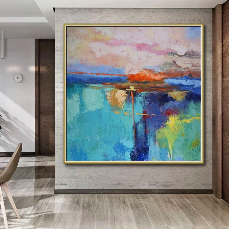 Large Abstract Art - Etsy