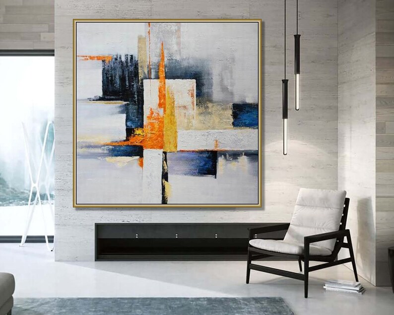 Original Extra Large Abstract Painting, Large Abstract Art, Hand ...