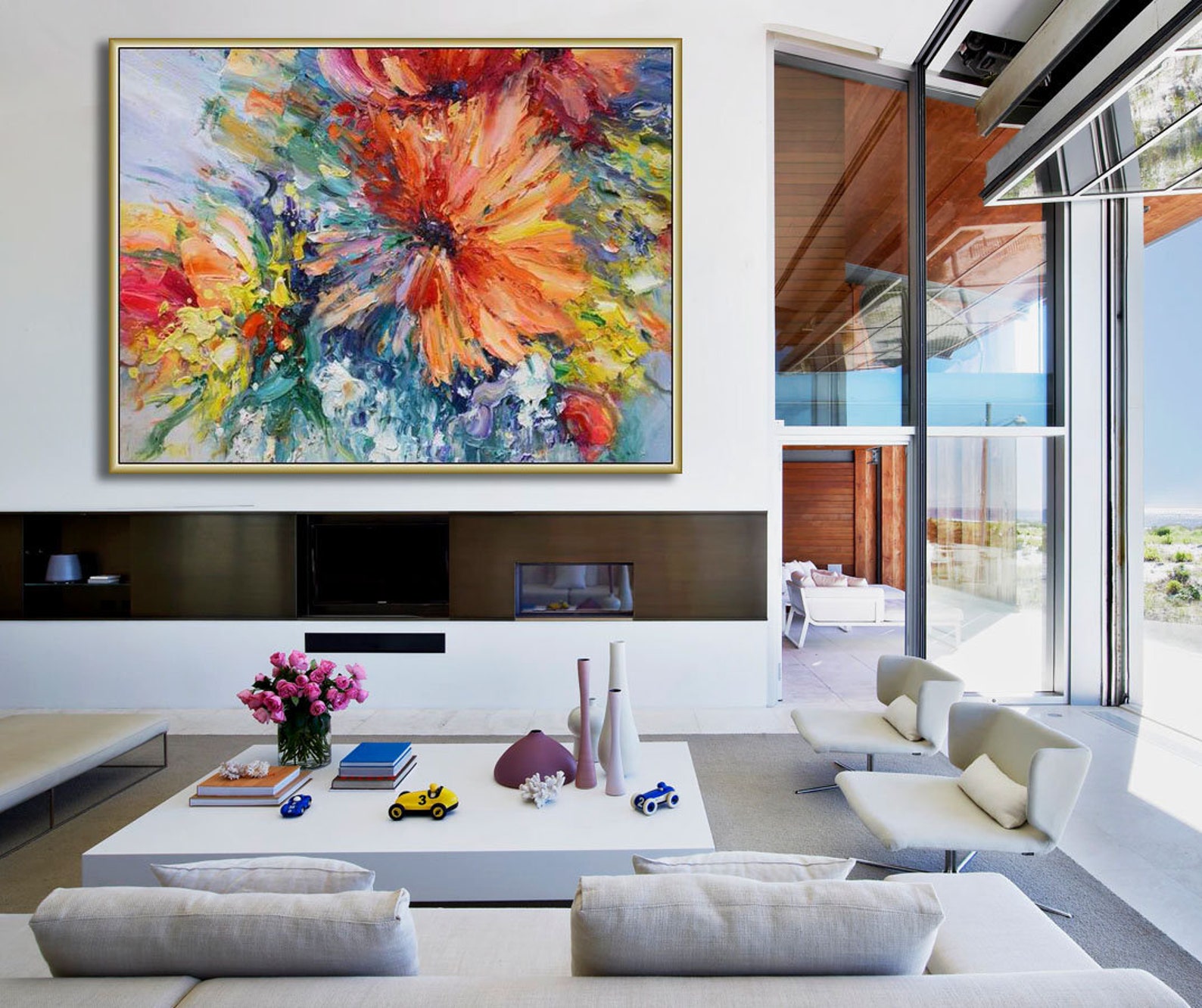 Extra Large Abstract Painting Original Large Abstract Art - Etsy