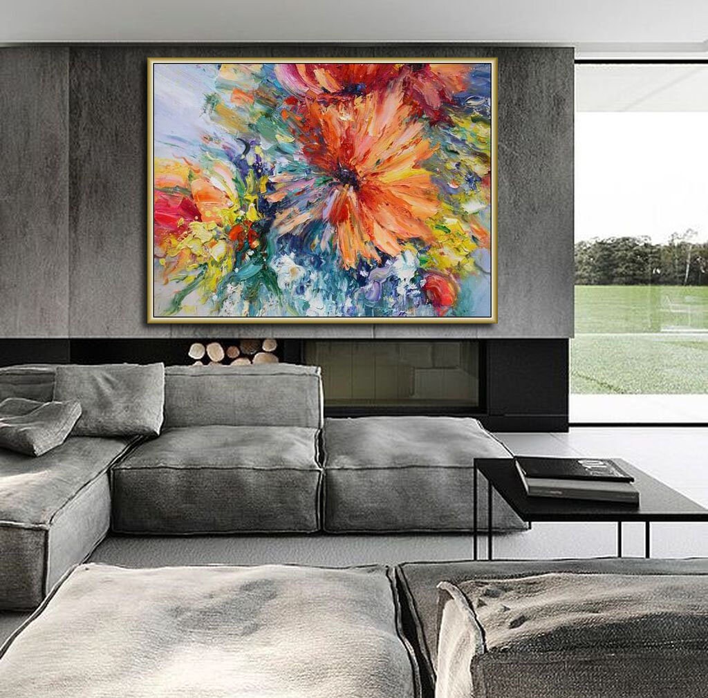 Extra Large Abstract Painting Original Large Abstract Art - Etsy