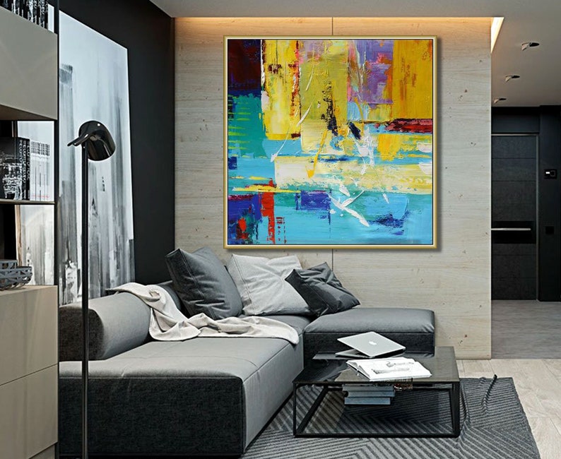 Original Extra Large Abstract Painting, Large Abstract Art ...