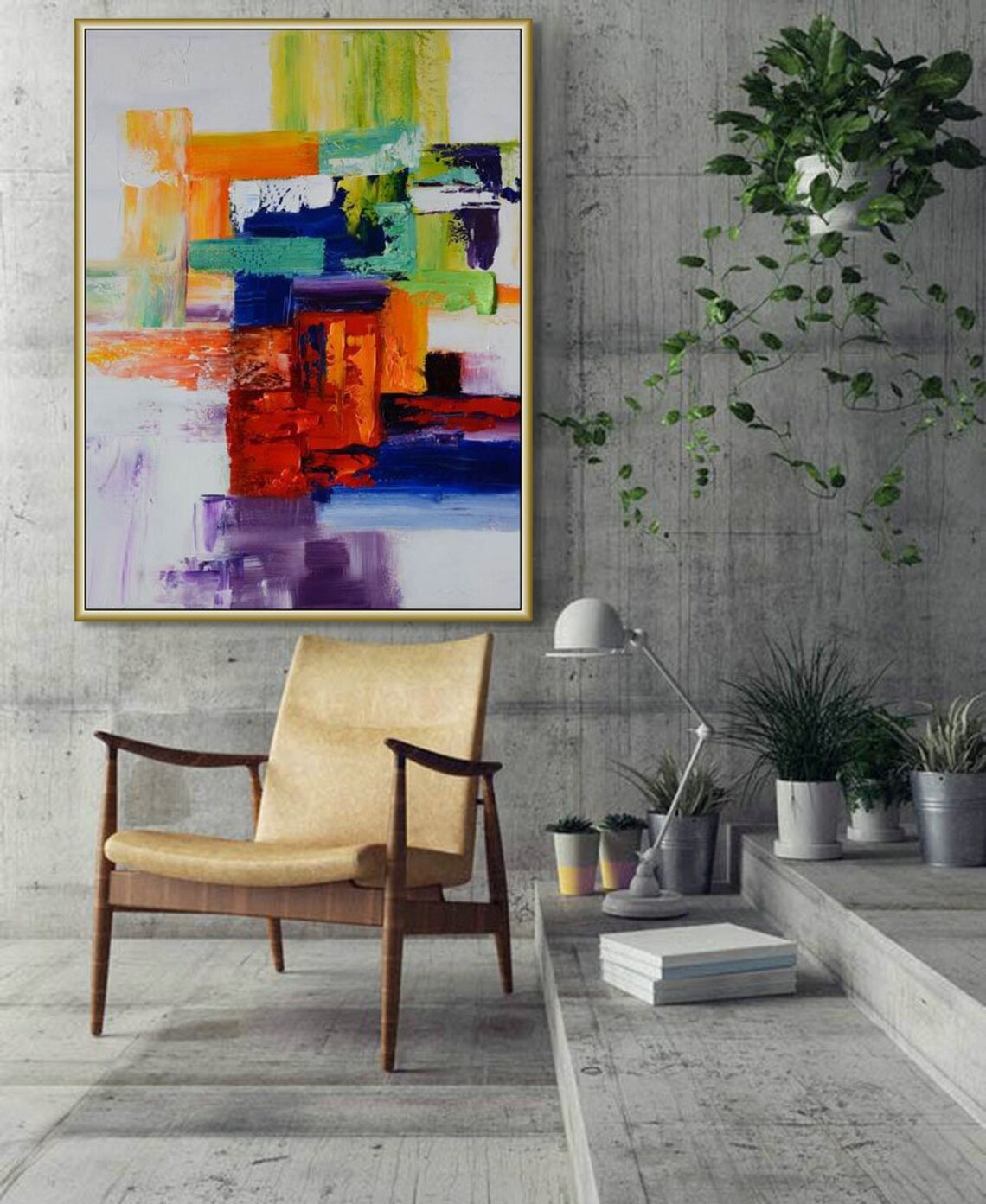 Large Abstract Art Original Extra Large Abstract Painting | Etsy