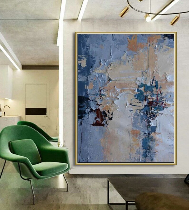 Extra Large Abstract Painting, Original Contemporary Canvas Art, Large ...
