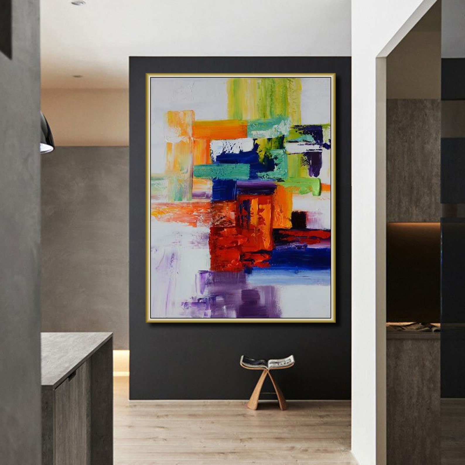 Large Abstract Art Original Extra Large Abstract Painting | Etsy