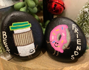Friends Painted Rocks - Etsy