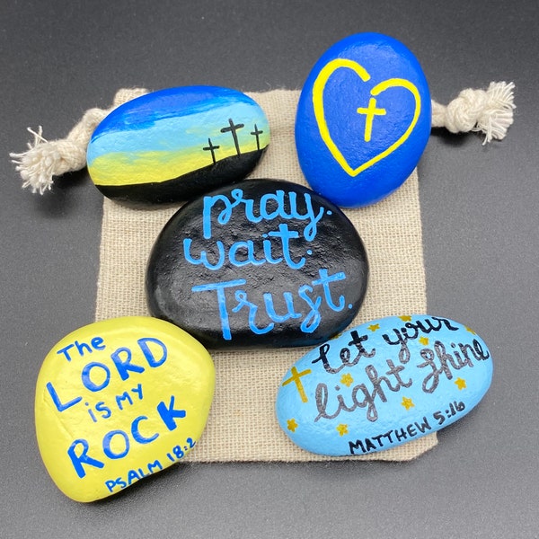 Scripture Rocks - Etsy