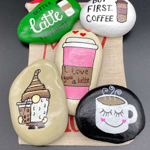 Set of Painted Rocks - Etsy