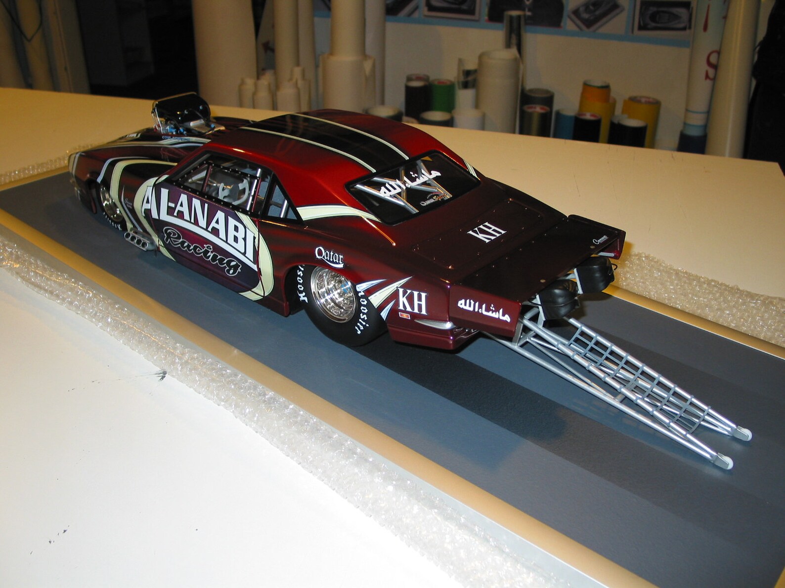 CAMARO SS PRO Dragster Model Car 1:8 Scale Custom Made to | Etsy