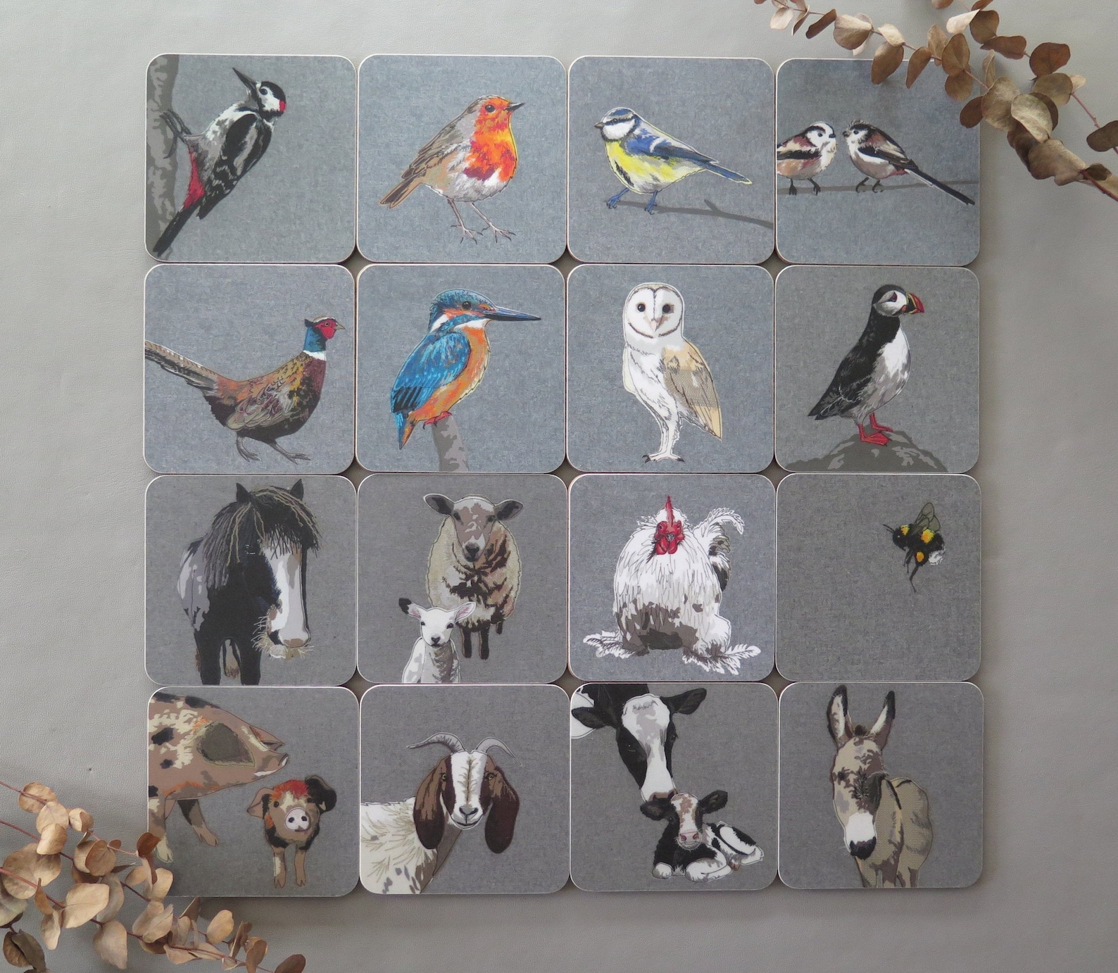 Shire Horse Melamine Coaster by Lellibelle - Etsy