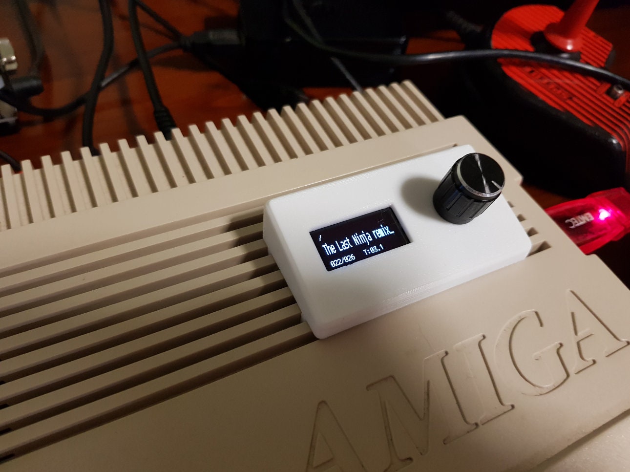 Commodore Amiga 500 600 1200 Gotek OLED 0.96 Case 3D Print - Etsy