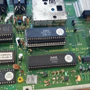 CPU MOS 8501 6510 Adapter Kit Commodore C16 C116 PLUS/4 With C64 Cpu - Etsy