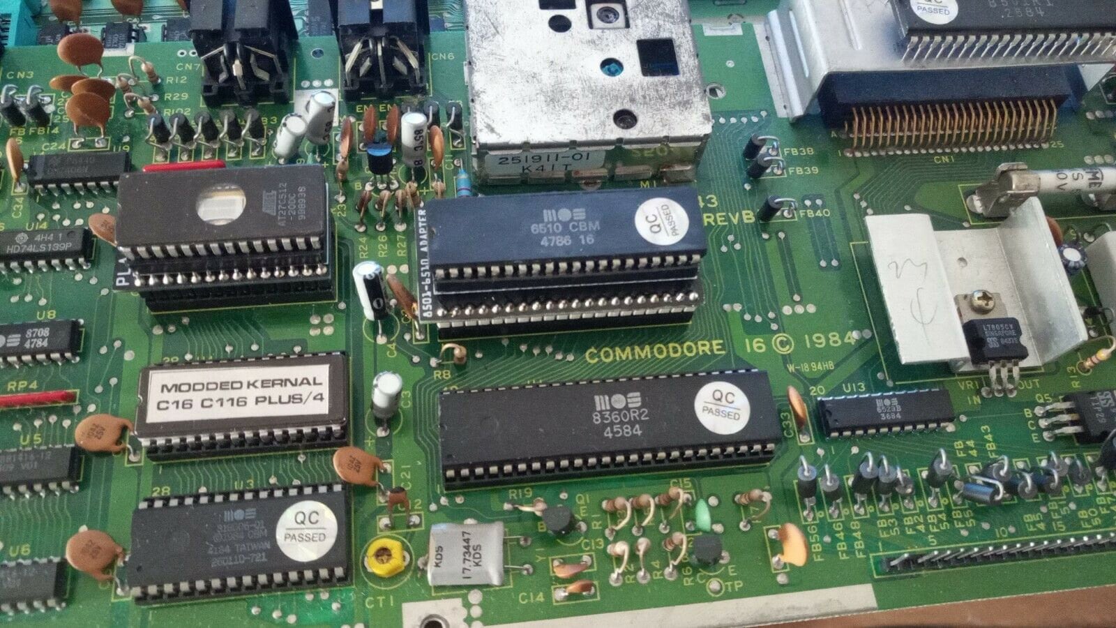 CPU MOS 8501 6510 Adapter Kit Commodore C16 C116 PLUS/4 With C64 Cpu - Etsy