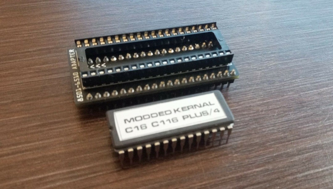 CPU MOS 8501 6510 Adapter Kit Commodore C16 C116 PLUS/4 With C64 Cpu - Etsy