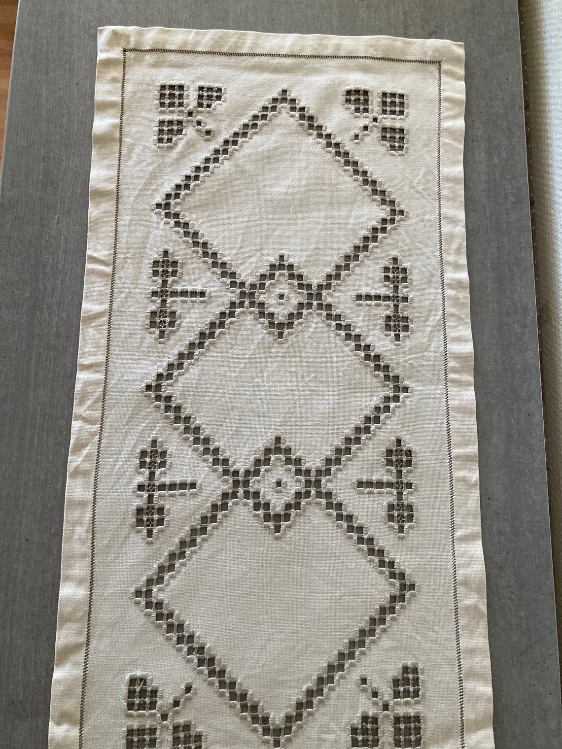 Norwegian Hardanger Table Runner Hardanger Tablecloth - Etsy