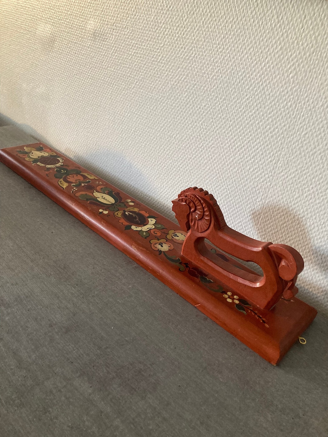 Norwegian Mangle Board . Primitive Hand Tool . Norwegian Folk Art ...