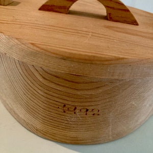 Norwegian Tine Box Container Scandinavian Folk Art for Rosemaling Box ...