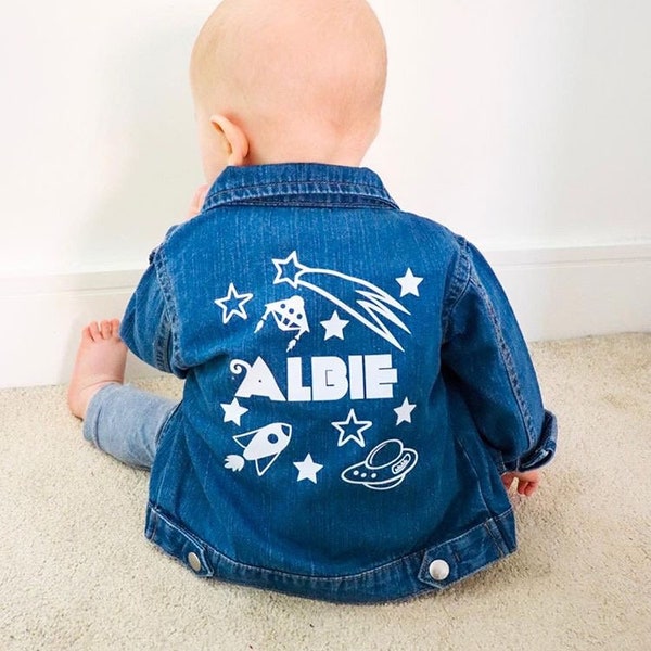 Baby Denim Jacket - Etsy