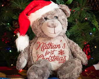 Christmas Teddy Bear - Etsy