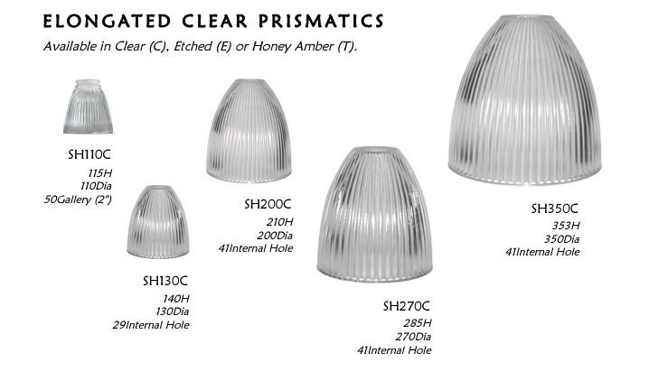 Prismatic Glass Pendant Light: Crafted Thick Glass, Perfect Light ...