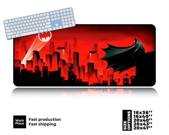 Noir Comic Deskmat Gaming Desk Mat Geek Placemat Colorful - Etsy