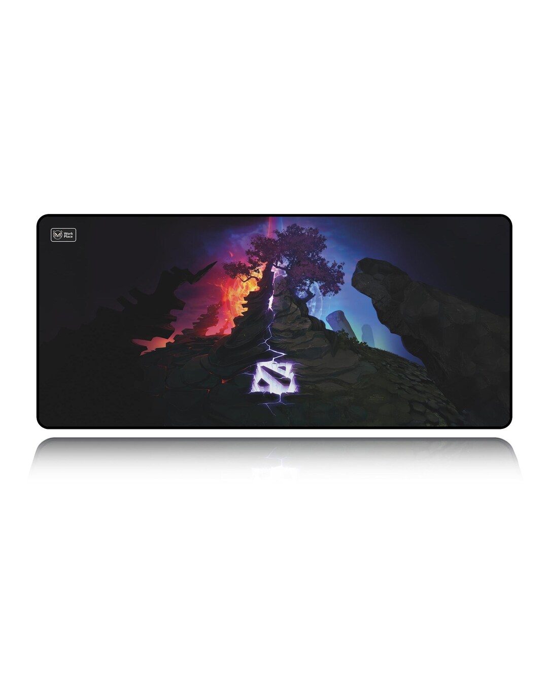 Game Inspired XXL Mouse Pad – Extended Gaming Desk Mat | MOBA Heroes ...