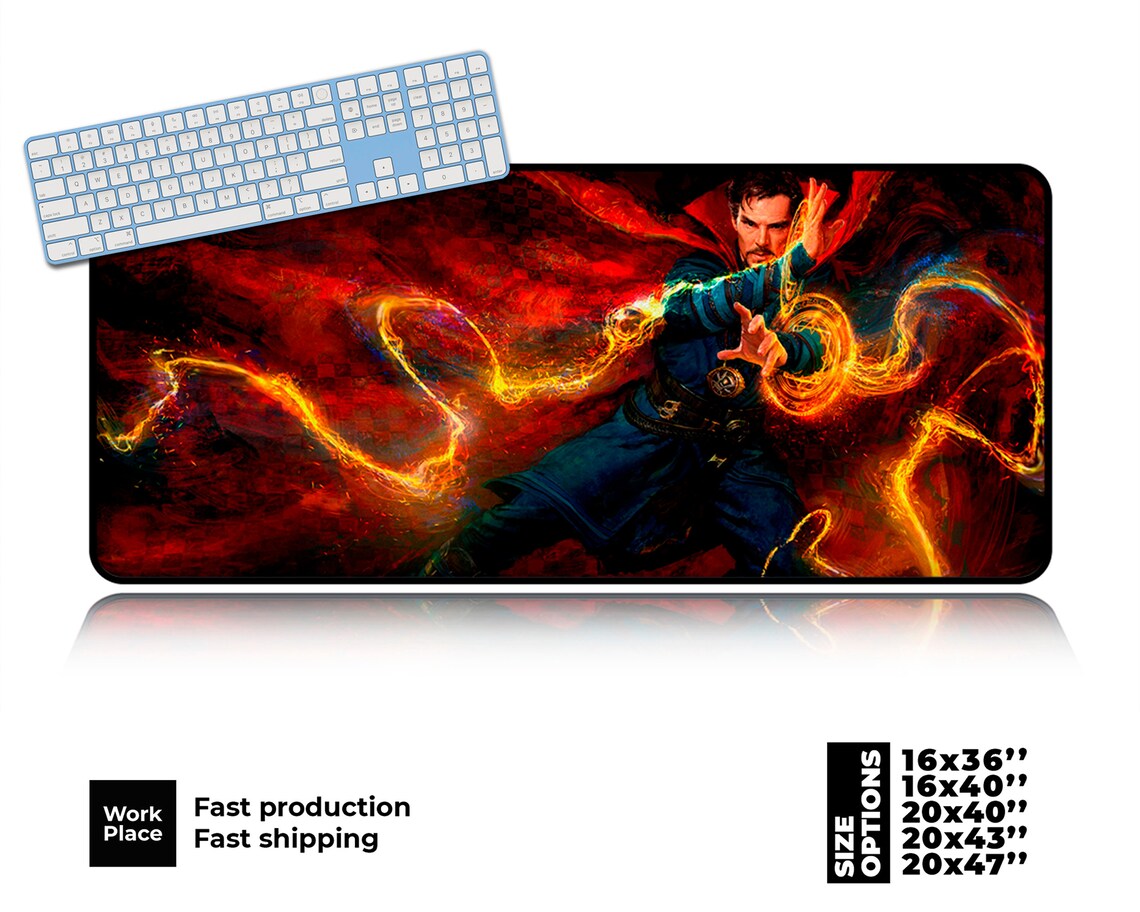 Gaming Desk Mat Geek Placemats HD Colorful Large Desk Pad - Etsy