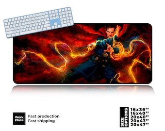 Gaming Desk Mat Geek Placemats HD Colorful Large Desk Pad | Etsy