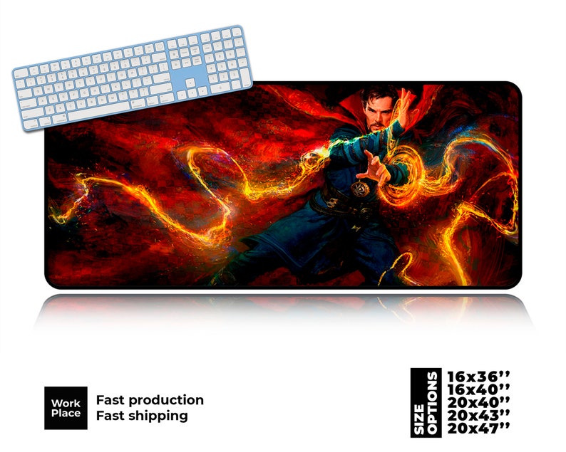 Gaming Desk Mat Geek Placemats HD Colorful Large Desk Pad - Etsy