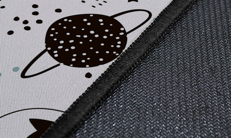 Cosmo Cat Pattern Art Desk Mat Pattern Print Large Place - Etsy