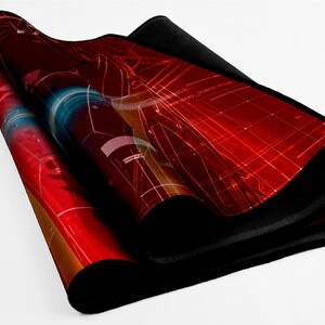 Gaming Desk Mat, Geek Placemats, HD Colorful Large Desk Pad, Eco ...