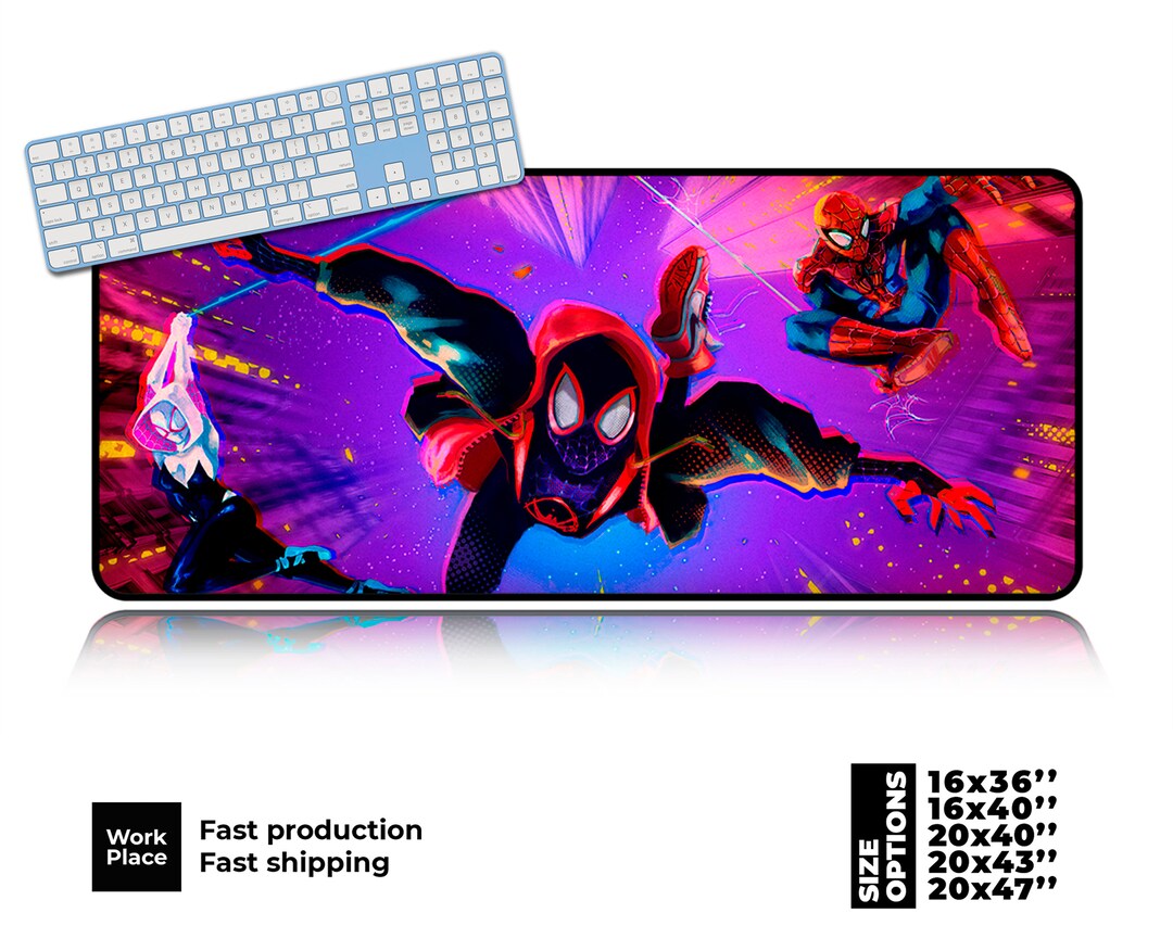 Gaming Desk Mat Geek Placemats HD Colorful Large Desk Pad - Etsy