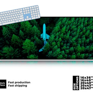 Aircraft Desk Mat, Forest Mouse Pad, Air Force Mouse Pads, Large Mouse ...