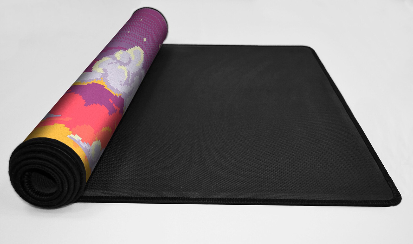 Retro Pixel Сlouds Art Interface Gaming Mouse Pad. Large Desk - Etsy