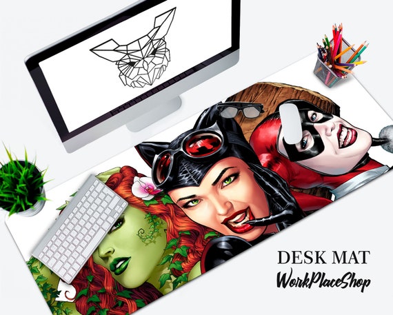 Noir Comic DeskMat Gaming Desk Mat Geek placemat Colorful | Etsy