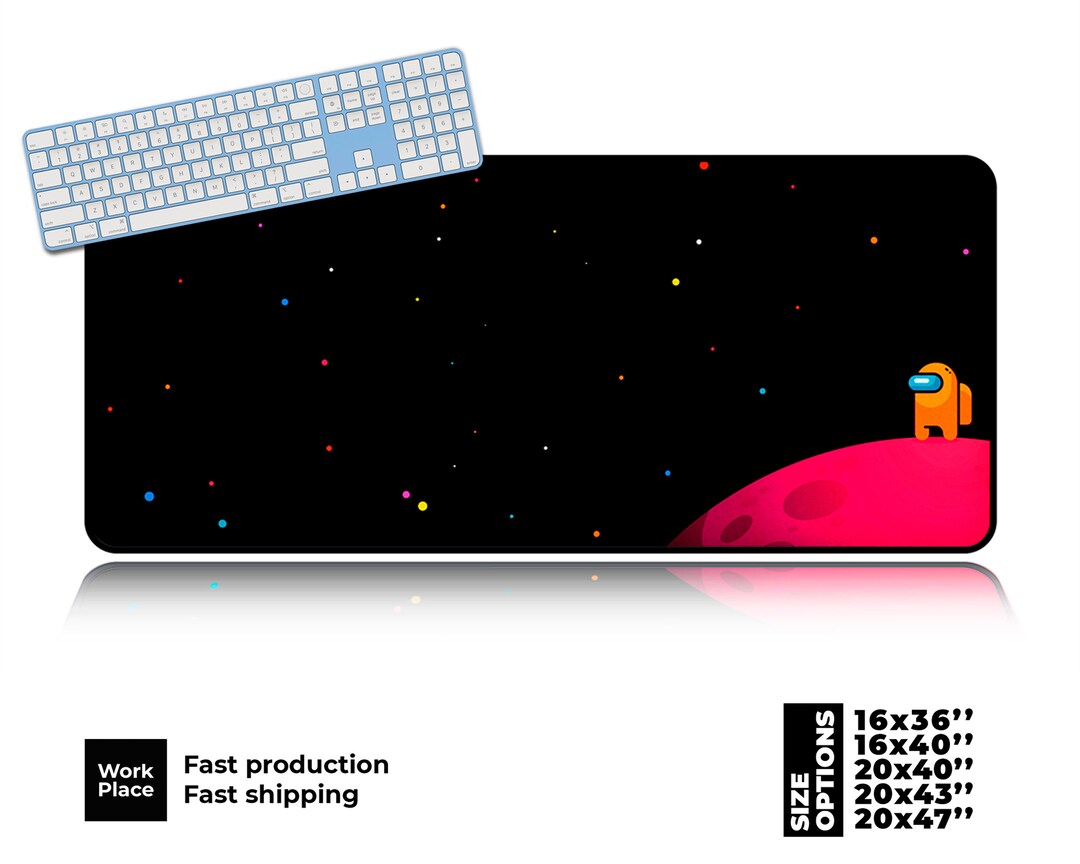 Among Us Desk Mat, Gaming Mouse Pad, Coworker Gift Mouse Pad, Mouse ...