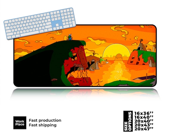 Movie Print Mouse Pad Fantasy Mouse Pads Blockbuster Large | Etsy